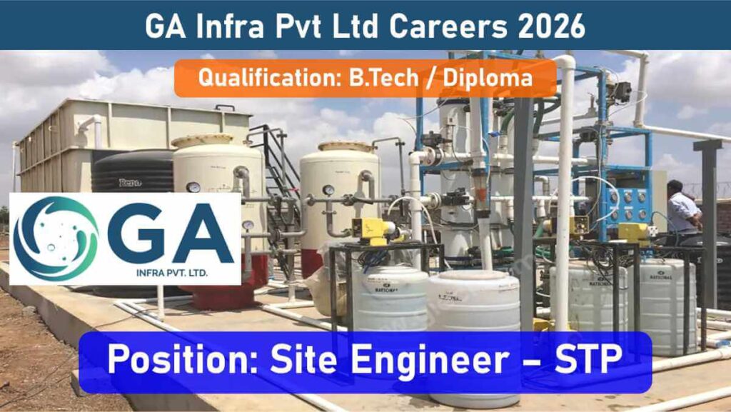 GA Infra Pvt Ltd Recruitment | For Power Plants, and utility ...